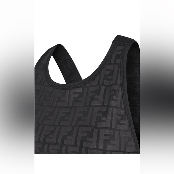 Fendi | Tops | Fendi Sports Bra And Knee Length Shorts Authentic | Poshmark